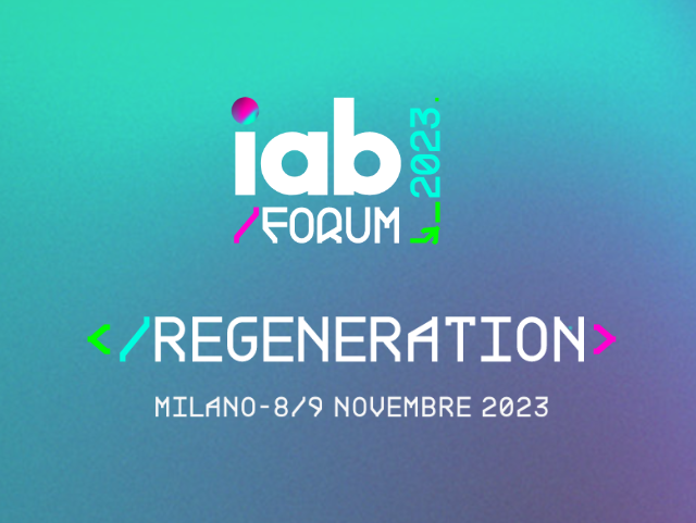 IAB Forum 2023 MiCo Milan on 8 and 9 November